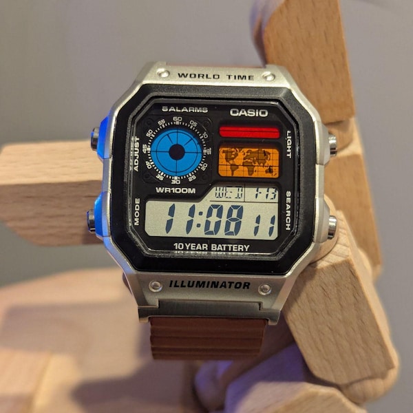 Casio AE-1200/WS-1700 Modified 'royale Beast" Watch - Desert Theme and ...