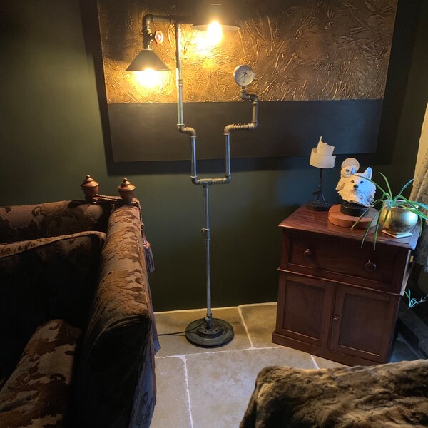 Handmade Industrial Burned Pine Wood Ocean Console Table With Pin Legs ...