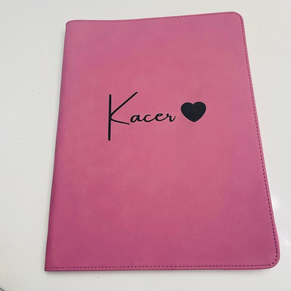 Personalized Leather Notepad-customized Leather Notepad-small Notebook ...