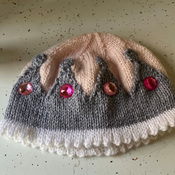 The Royal Beanie Knitting Pattern - Etsy