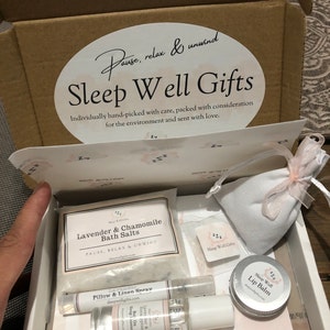 Sleep Well Gift Box /relaxation Pamper Box /wellbeing - Etsy