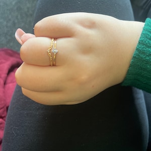 KNOT Ring, Dainty Delicate, Rings for Women, for Her, Gift for ...