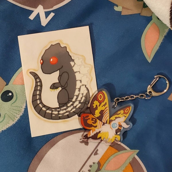 Godzilla Charm - King Ghidora - Mothra - Mecha King Ghidorah ...