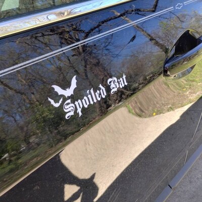 Spoiled Bat Decal Bat Decal Spooky Bitch Spooky Bitches Only Goth ...