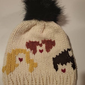 Sibella Beanie Pattern, Bat Knitting Pattern, not a Finished Hat, Super ...