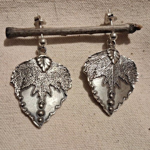 Inspired by the Solar System Silver Handmade Galaxy Earrings, Gift for ...