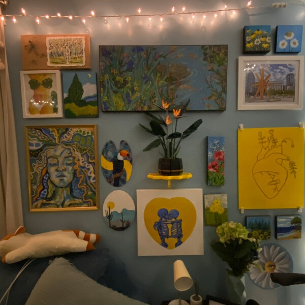 Wavy Shelf | Cloud Shelf | Squiggle Shelf | Funky Decor | Maximalist ...