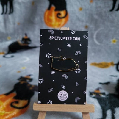 Brown Tabby Cat Pin / Cat Lover Gift / Enamel Cat Pin / Cute - Etsy