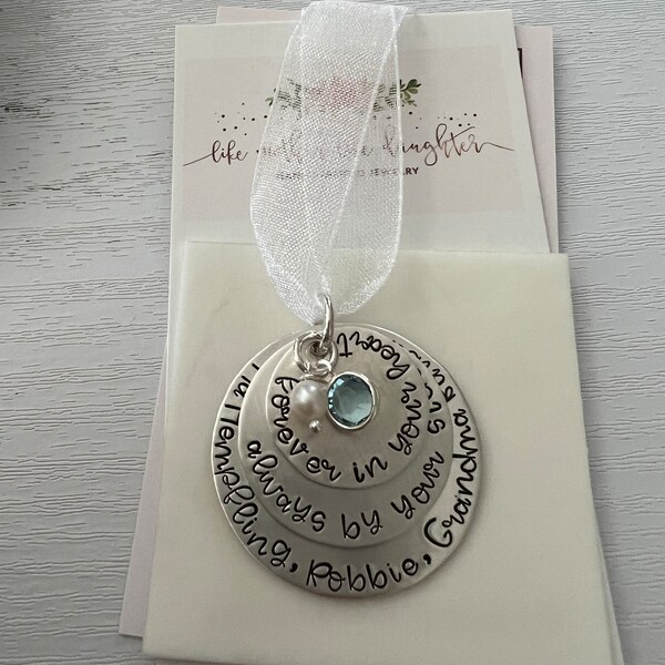 Sign Language Name Cuff Bracelet - Hand Stamped Jewelry - Stacking ...