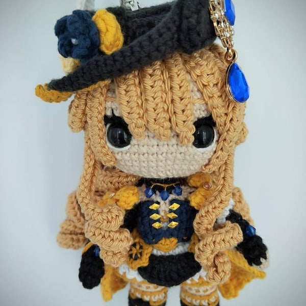 Crochet PDF Pattern: "navia" Chibi Amigurumi - Etsy
