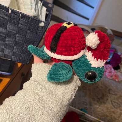 Santa Christmas Turtle Pattern Crochet PDF Download Beginner - Etsy