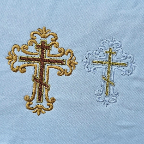 Gorgeous Cross Machine Embroidery Design - Etsy