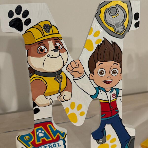 Custom Character Letters - Etsy