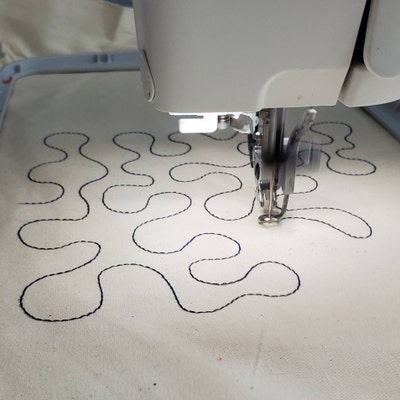 Stipple Quilt Block Machine Embroidery Design. Stippling Quilt Block ...