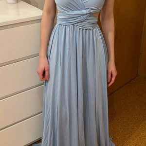 LAVENDER Bridesmaid Dress, Infinity Dress, Multi-way Bridesmaid Dress ...