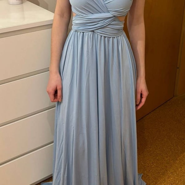 LAVENDER Bridesmaid Dress, Infinity Dress, Multi-way Bridesmaid Dress ...