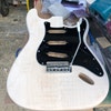 Modern Strat Guitar. US Specs.routing Template for Guitar Building ...