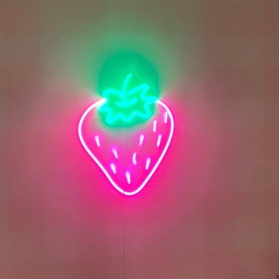 Fruit Neon Light Sign,custom Neon Sign Strawberry Watermelon Peach LED ...