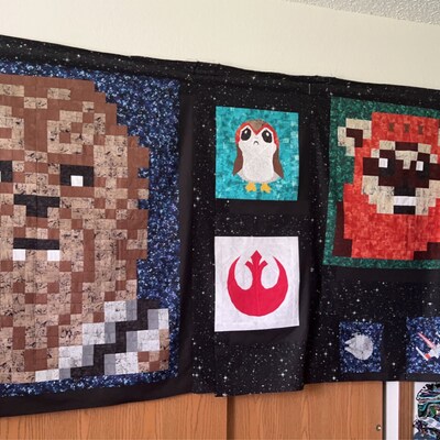 Kit to Make a Teal Calypso II One Fabric Kaleidoscope Quilt by - Etsy