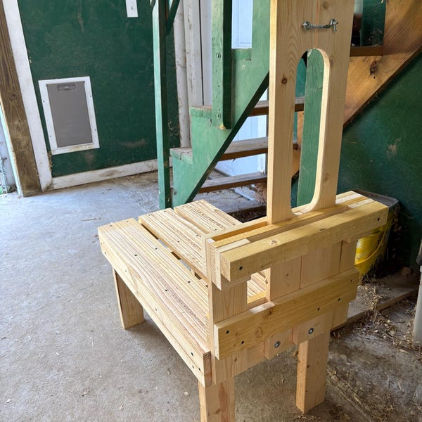 Goat Milk Stand for Pygmy and Dwarf Goats, Quality Eco Friendly Durable ...