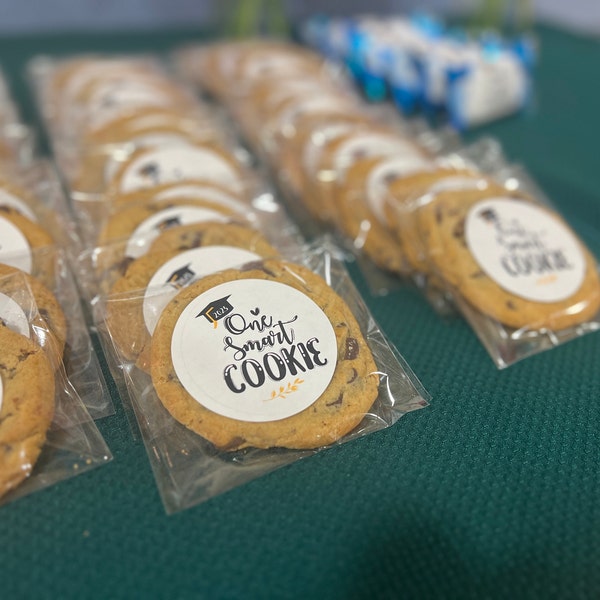 Printable You Are One Smart Cookie Graduation Tags, Graduation Cookie ...