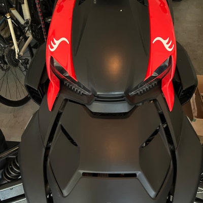 Three Down Biker Wave Decal for Can-am Ryker Panels Hood - Etsy