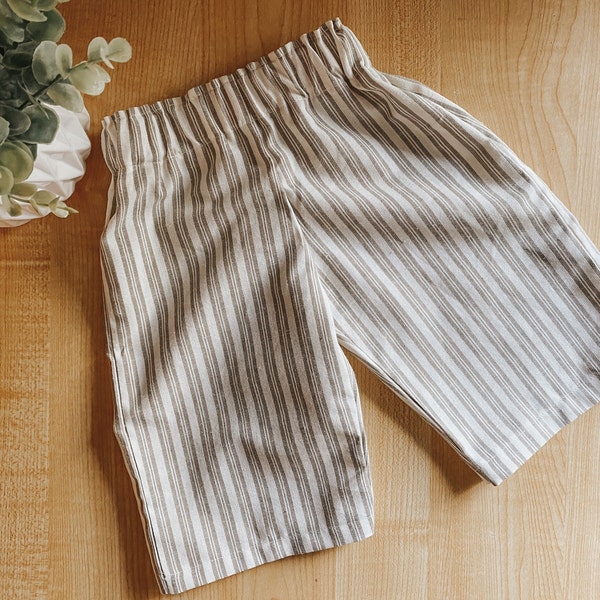 Baby Comfort Linen Set | Baby Vest With a Pocket + Comfort Linen Pants ...