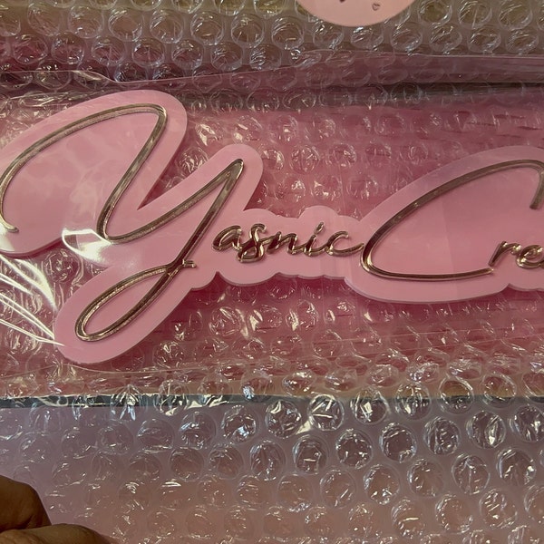 Acrylic Watermark, Business Tag, Business Picture Watermark, Acrylic ...