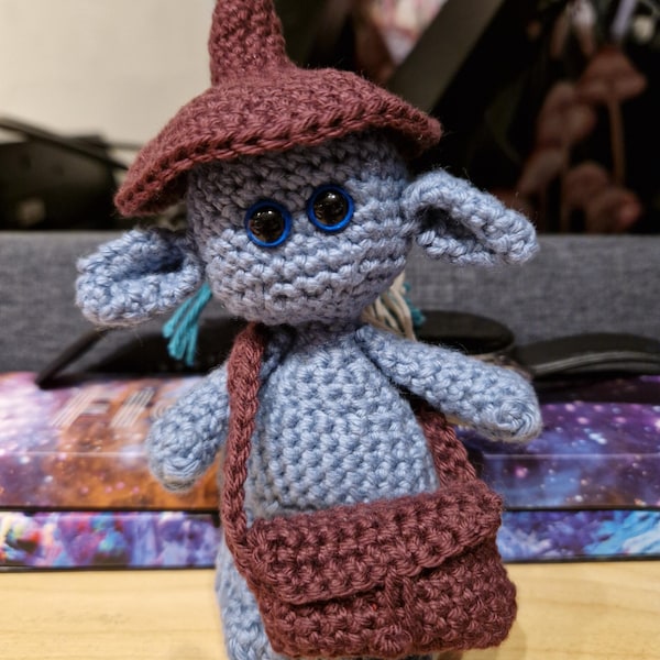 CROCHET PATTERN for Hedge Witch Troll. Troll Amigurumi Pattern. Pixie ...