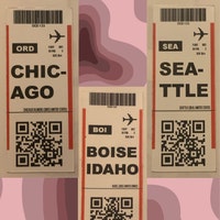 Mexico City Plane Ticket Sticker,travel Sticker,mex Decal,boarding Pass ...