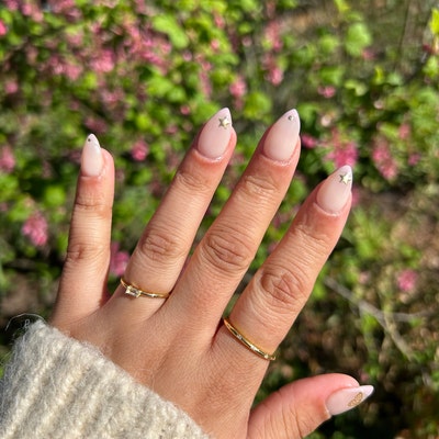 Sprinkle Diamond Ring by Caitlyn Minimalist Space Diamond Eternity Ring ...