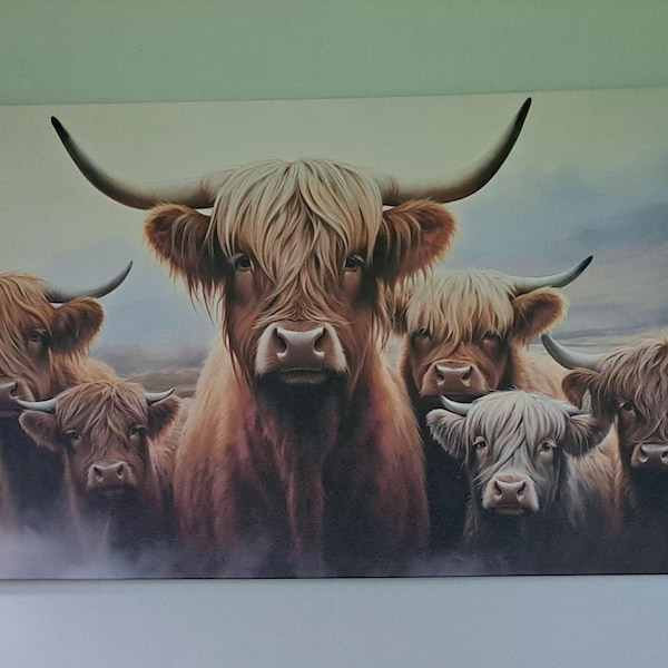 Abstract Blue Marlin Fish Canvas Print in a Painting Style, Blue Marlin ...