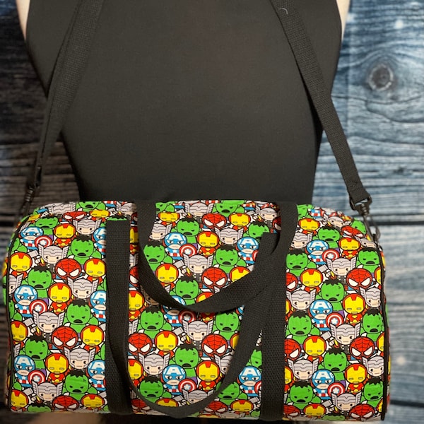 Swoon Patterns: Dallas Vintage Duffel - PDF Bag Purse Duffle Sewing ...