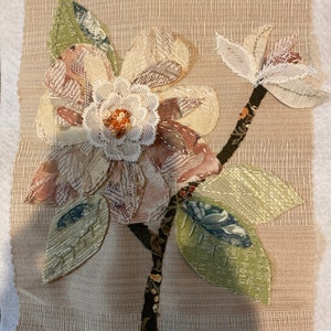 Slow Stitching Kit Poppies - Etsy