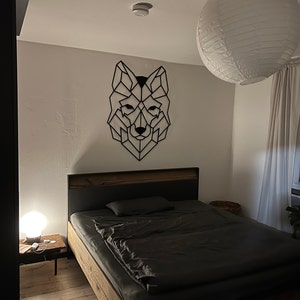 WOLF Metal Wall Art Wolf Decor, Wolf Wall Decor, Metal Wall Decor ...