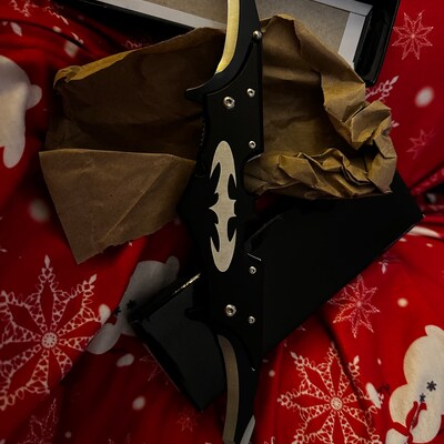 Zombie Skull Tactical Dual Blade Bat Spring Assisted Open - Etsy