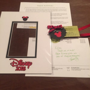 Disney Autograph Mat Book Idea / Matte is 8x10 and Fits a 4x6 Photo ...