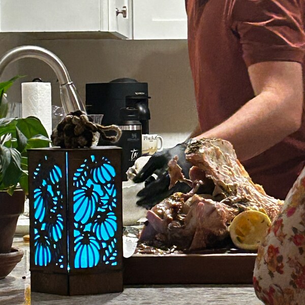 Soot Sprites Wooden Lantern, Dust Sprite Home Decor, Handmade Laser Cut ...