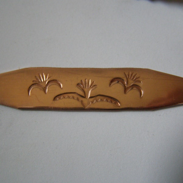 Frilly, Fan, Handmade, Metalstamp, Stamping, Chasing, Repousse ...