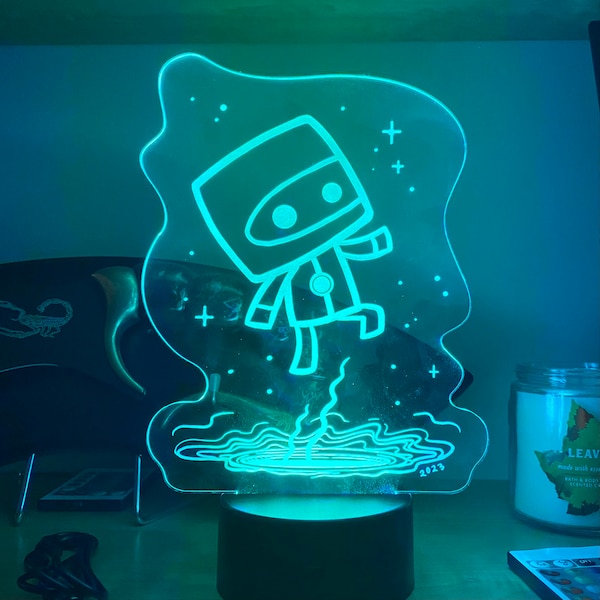 Custom LED Logo Lamp – Personalized Light up Acrylic Light for Business ...