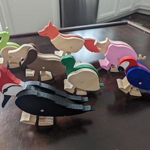 Ramp Walker Toy Patterns , Parrot Ramp Toy, Pdf Patterns for Scroll Saw ...