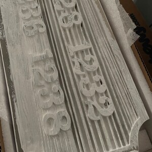 High Density Urethane Sand Carved Single Face Sign Business, Custom 1.5 ...