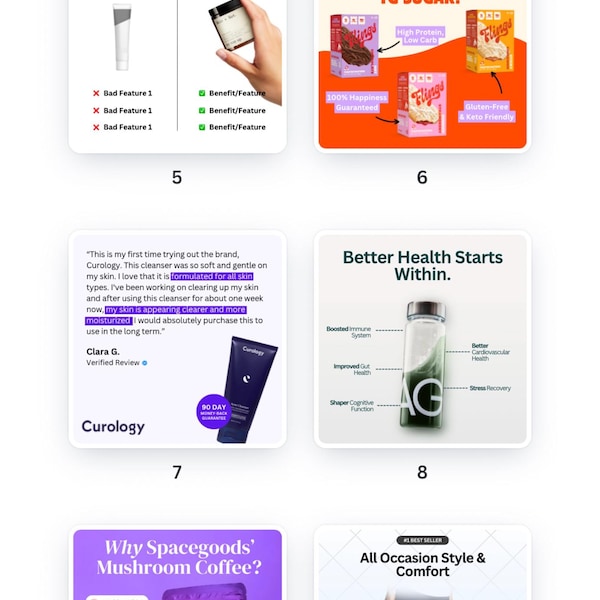 65+ Winning Static Ads Canva Templates, Image Ads Creatives Template ...