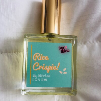 Rice Crispie Perfume Perfume Oil, Marshmallow Perfume, Vegan Perfume ...