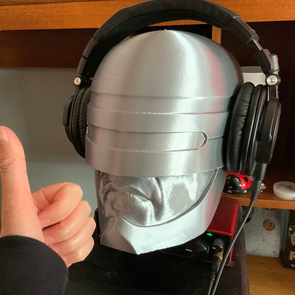 Robocop Headphone Stand Holder Audio Gaming Gear Headset Display Stand ...