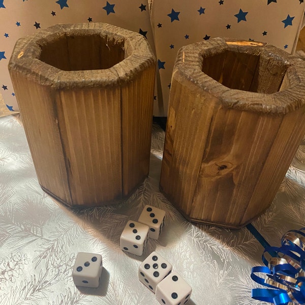 Liars Dice Game Set | Engraved Dice Gift for Him | Funny Gift Idea ...