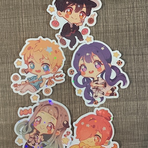 Toilet-bound Hanako-kun Holographic Stickers - Etsy