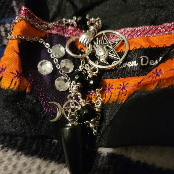 NYX Goddess Spell Beads Deluxe Meditation Tools. Wicca Pagan Prayer ...