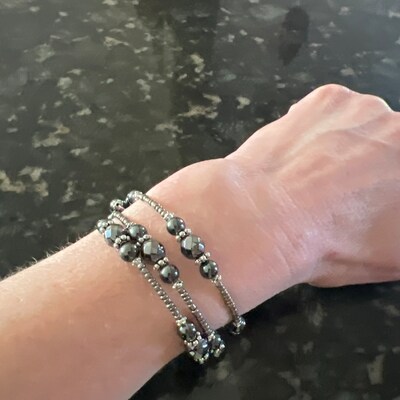 Memory Wire Bracelet for Women Gift for Mom Birthday Gifts for Her Red ...