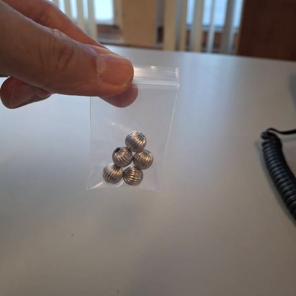 304 Stainless Steel Cross Button Metal Spacer Bead 2 Piece Lot CHOOSE ...
